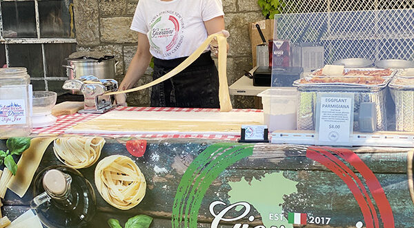 Crowd favorite Italian food booth at Shirt Factory Truck Corral buys ...