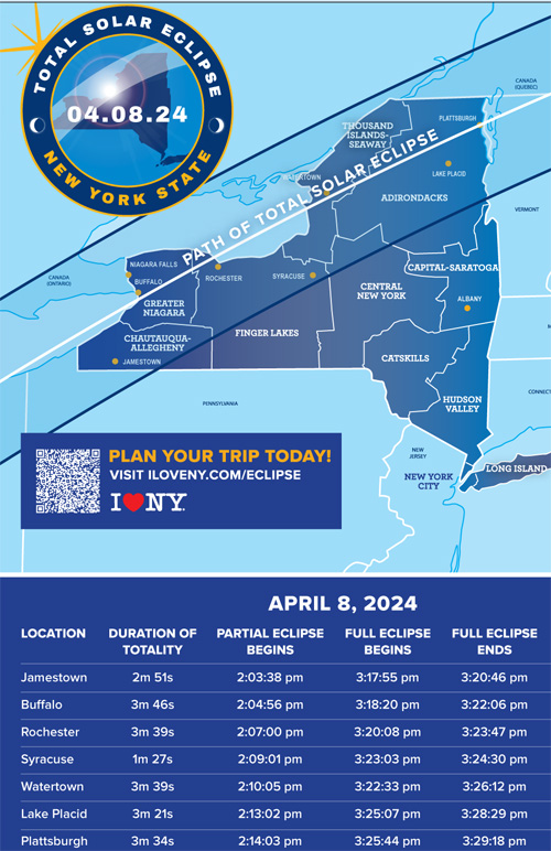 April 8: Total solar eclipse in Adirondacks | Glens Falls Chronicle