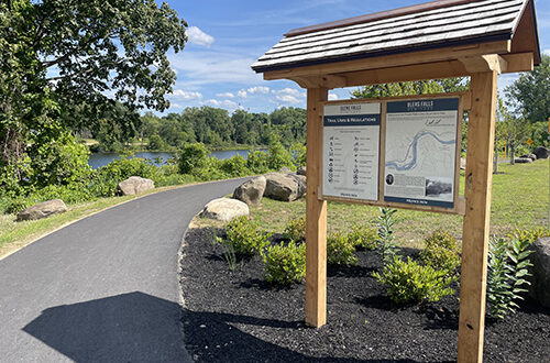 City opens Pruyn’s Path along Hudson; links Murray Street Park ...